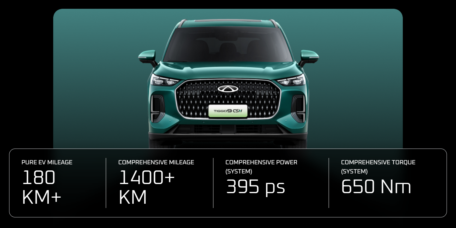 Chery Tiggo 9 CSH - Chery Arjuna